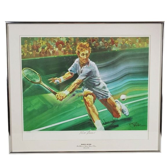 Art | Robert Peak Print Rod Laver Sports Illustrated Living Legends ...